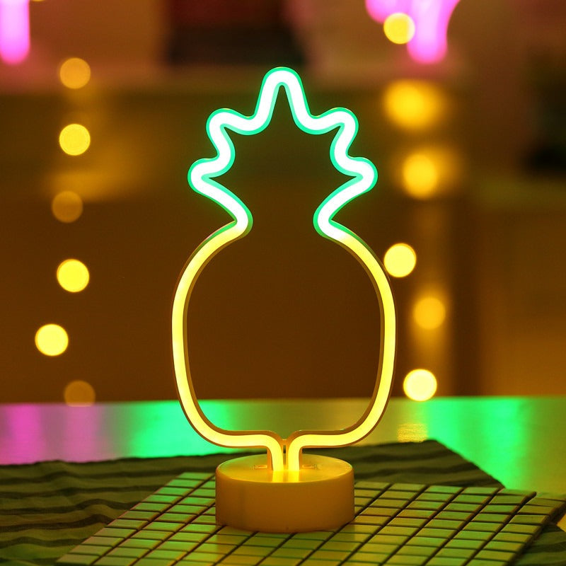 Pineapple Neon LED Night Light – Discount Mart